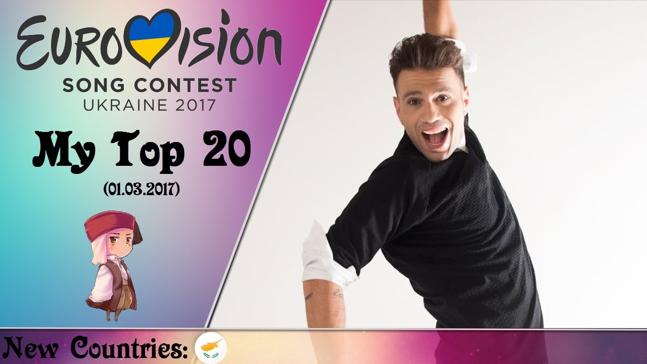 Eurovision 2017 ~ My Top 20 [So Far] (With Ratings!) - YouTube