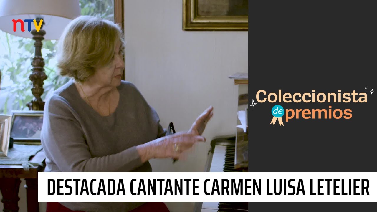 Coleccionista de Premios T2 Capítulo 6: La cantante Carmen Luisa Letelier - YouTube