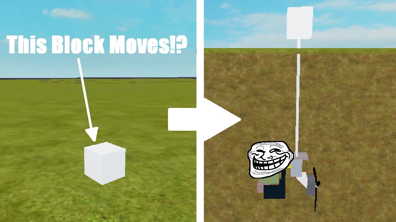 How to Make One Block Vehicle | Plane Crazy - YouTube