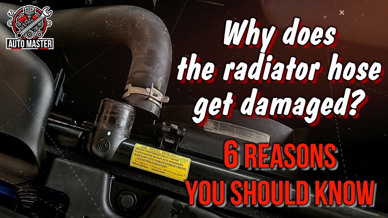 Why does the radiator hose get damaged? 6 reasons you should know - YouTube