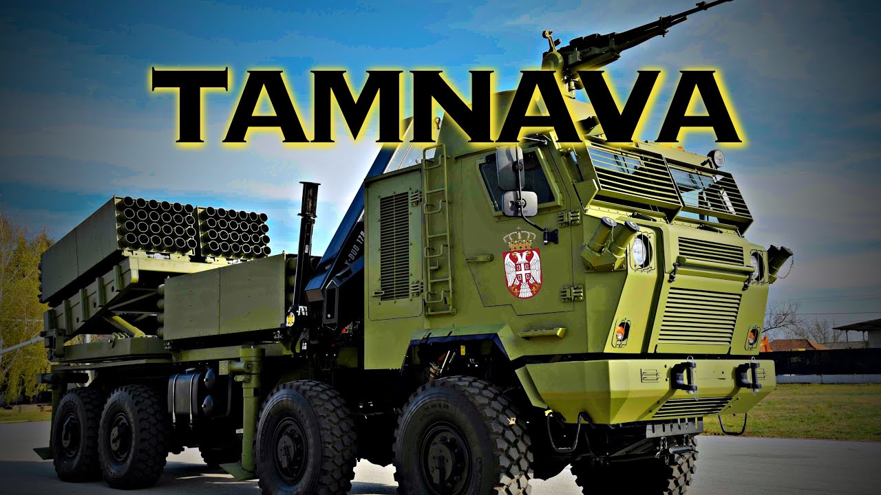 Srpski raketni sistem TAMNAVA 122mm-262mm - YouTube