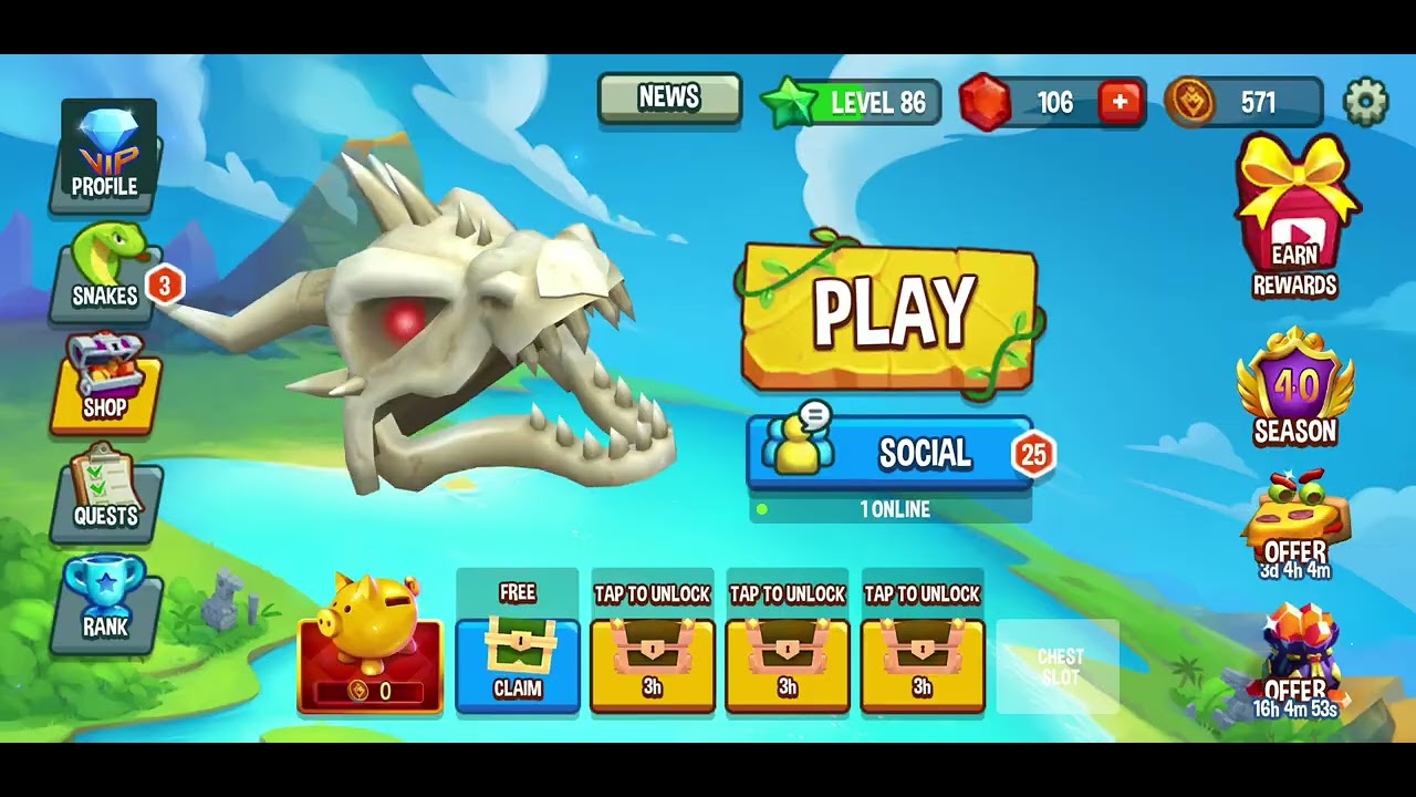 snake rivals season 40 coming up - YouTube