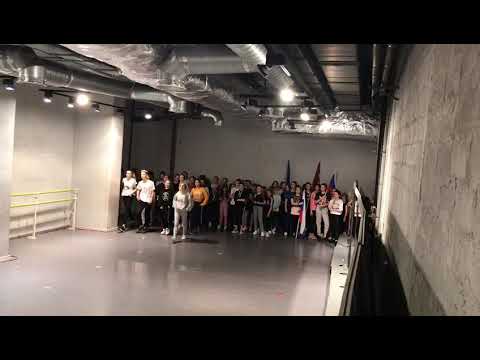 Подготовка концерта ТОДЕС в Крокусе