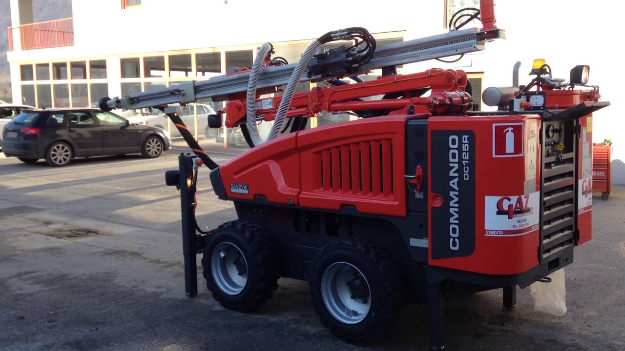 GAZ srl commando 125 R drill - YouTube