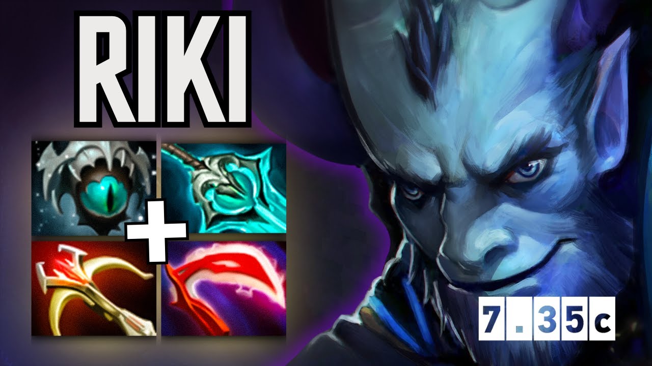 Riki One Blink One Death - New Meta Desolator Build 54Kills 7.35c Patch ...