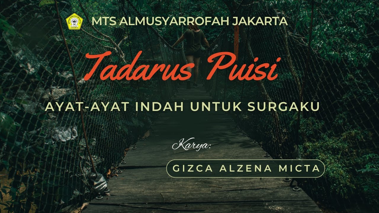 Tadarus Puisi "Ayat-ayat Indah Untuk Surgaku" oleh Gizca Alzena Micta - YouTube
