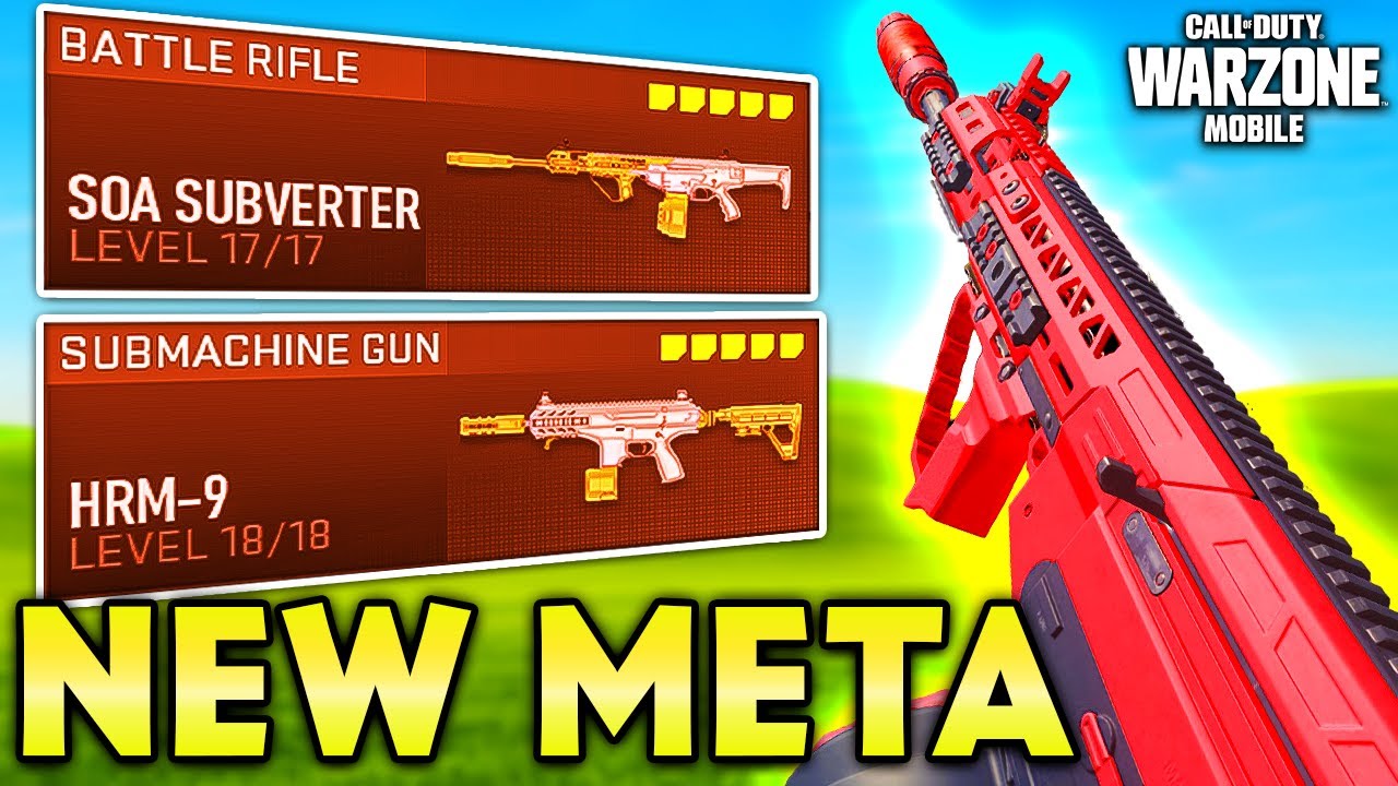 THE NEW META GUNS in WARZONE MOBILE! (Best Loadout) - YouTube