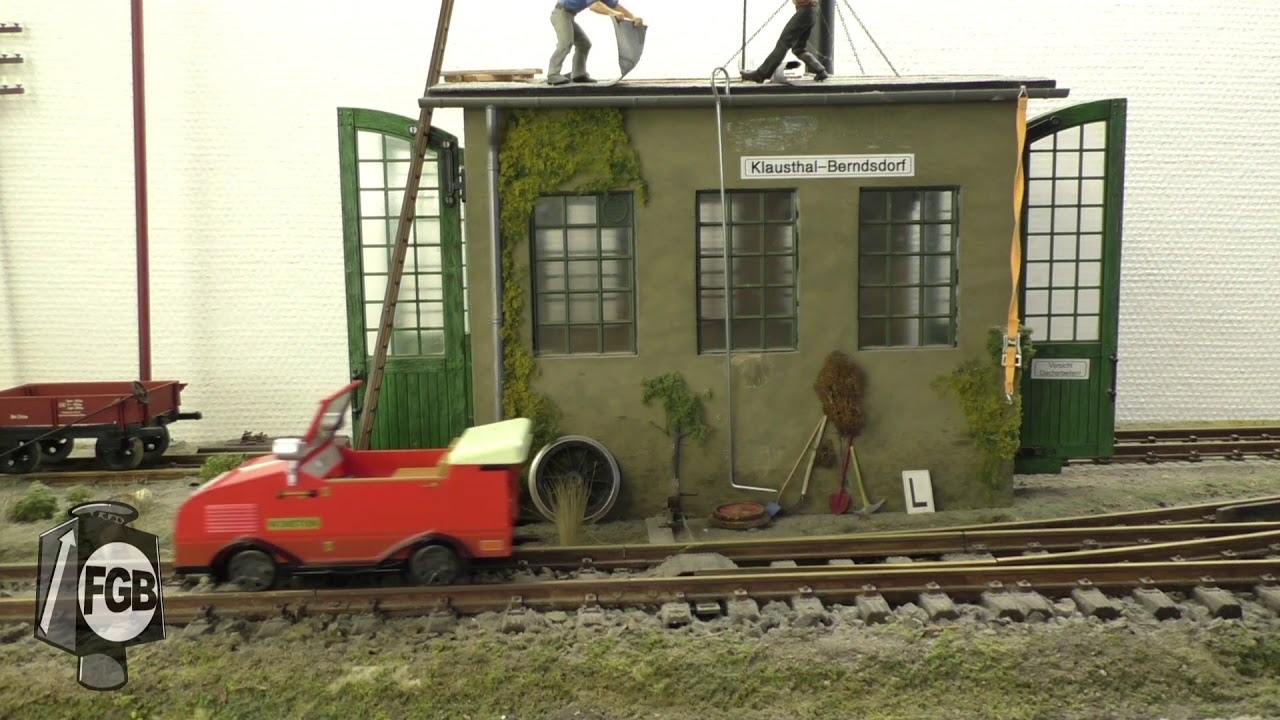 Bachmann Draisine Winston in Spur G - YouTube