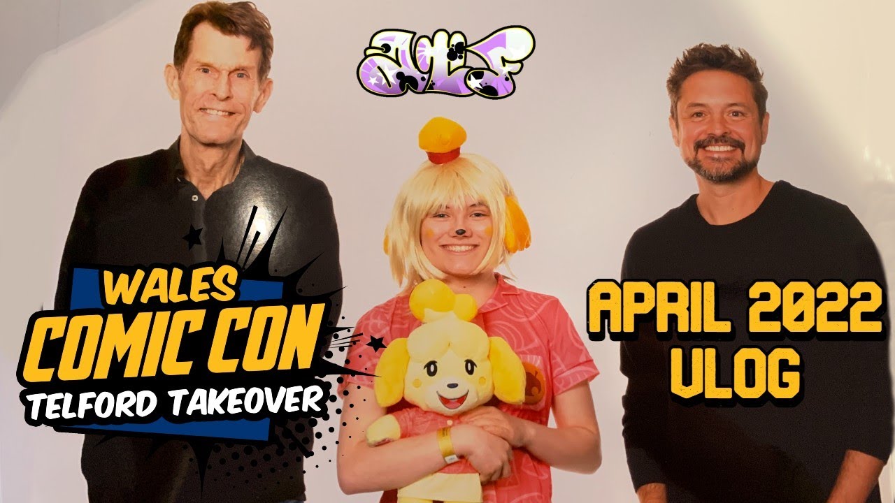 ISABELLE MEETS THE BATMEN! | Wales Comic Con (Telford Takeover) April ...
