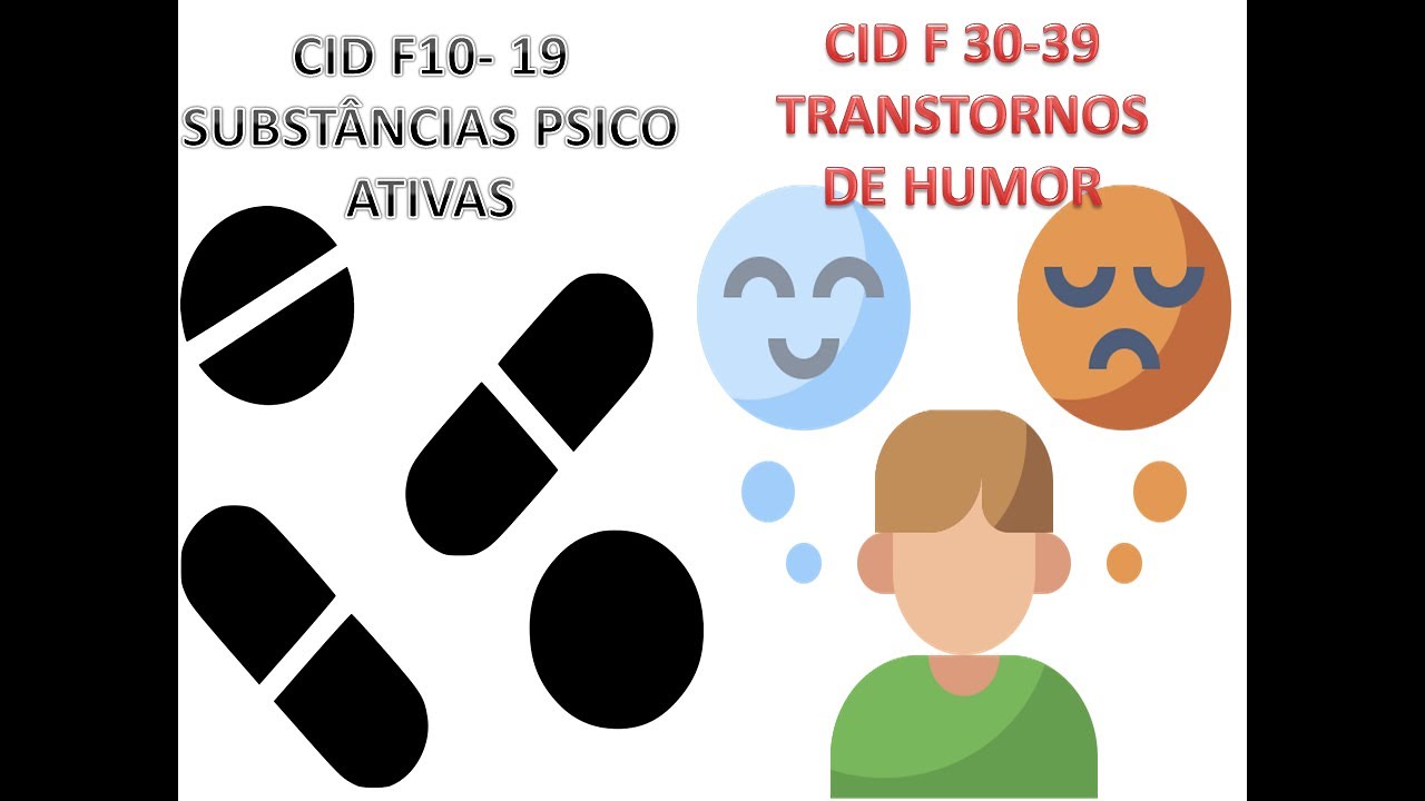 Web aula com dois temas - CIDs F 10 ao 19 - Drogas e CIDs - 30- 39 - Transtornos de humor - YouTube