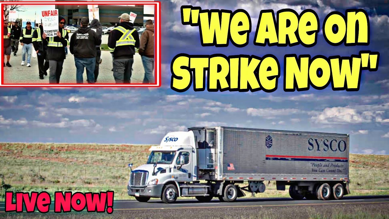 Breaking News! Over 100 Truck Drivers Are On Strike Now & Will Not Work ...