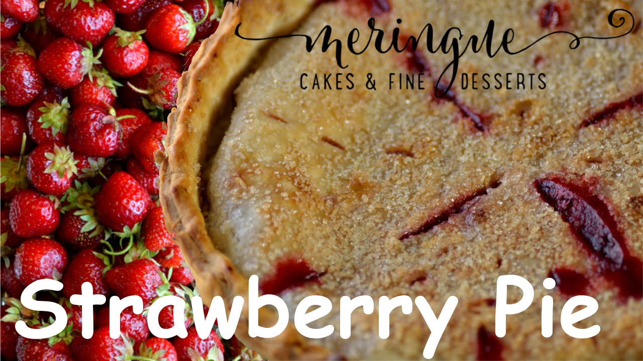 Baked Strawberry Pie Recipe - YouTube