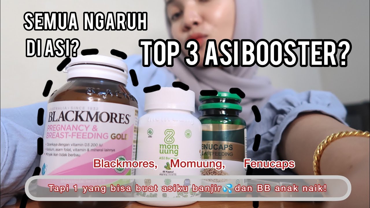 TOP 3 ASI BOOSTER?! BIKIN ASI MELIMPAH - WORTH IT?! (blackmores ...