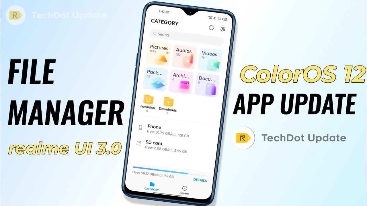 Realme UI 3.0 New Update | File Manager New Update v11.0.20 || New ...