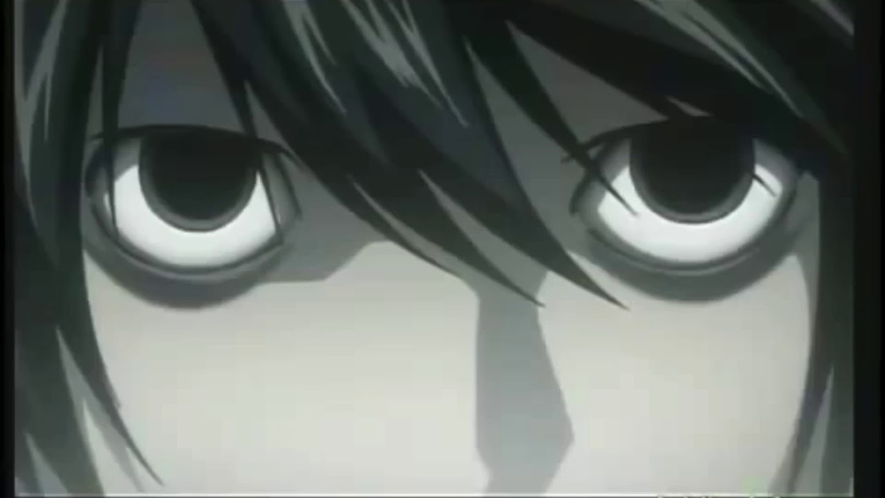 L dies death note (English dub) - YouTube
