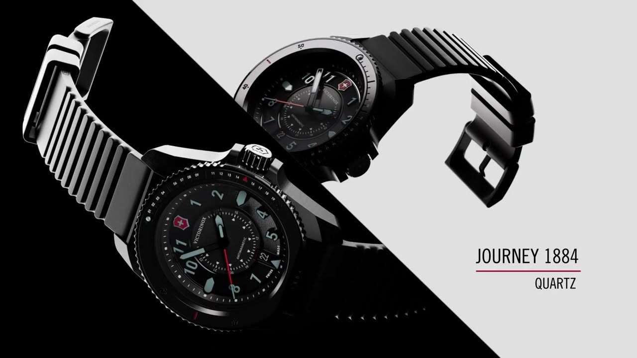Victorinox Journey 1884, edición con movimiento de quarzo. - YouTube
