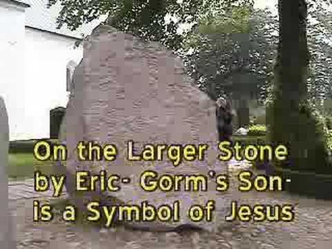 Historic Viking Stone Tablets, Jelling, Denmark - YouTube