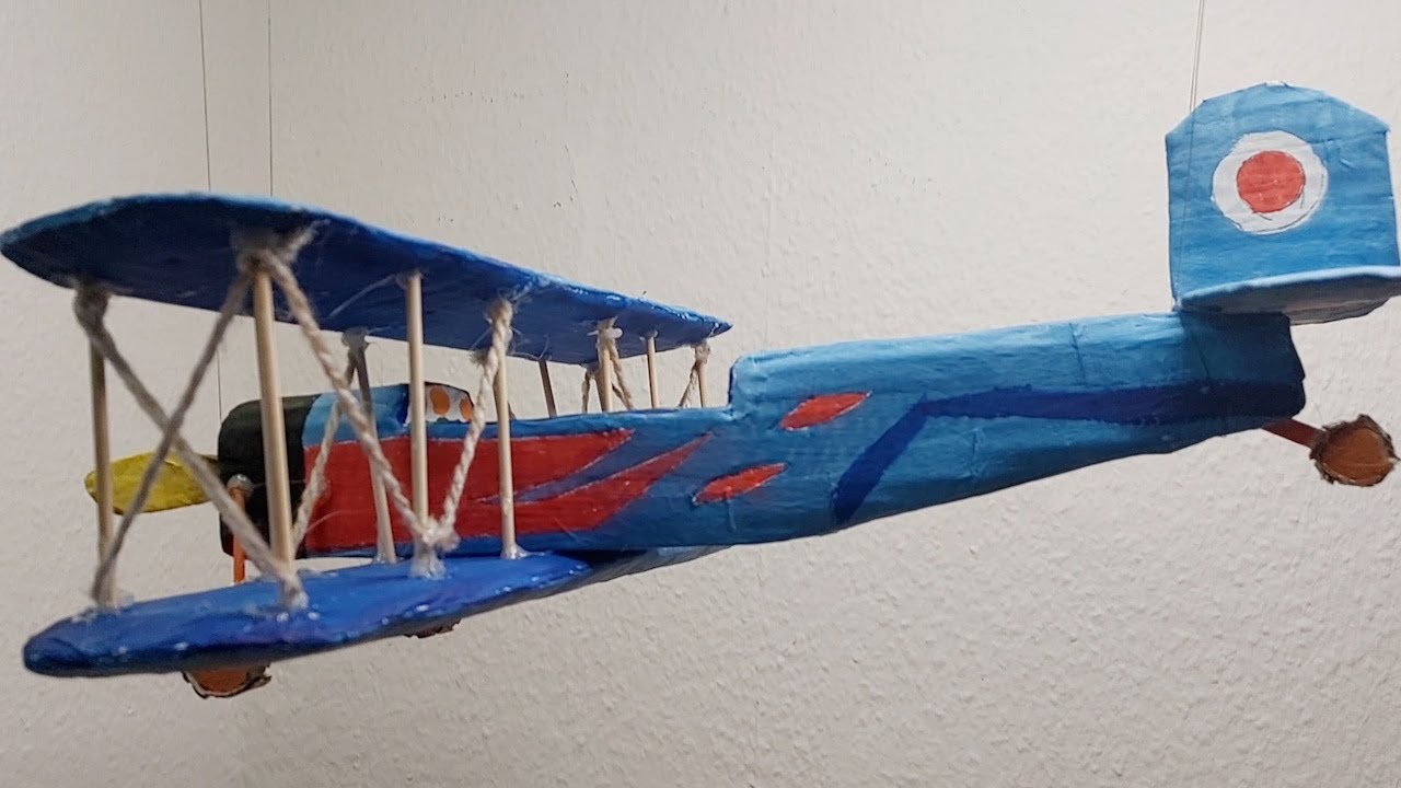 Crafting a Legend: Building the 'Blue Bird' Scout Biplane from ...