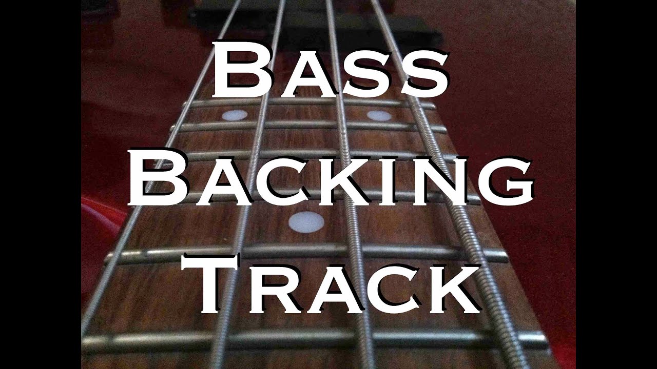 Bass Backing Track: 80's Pop Rock - YouTube