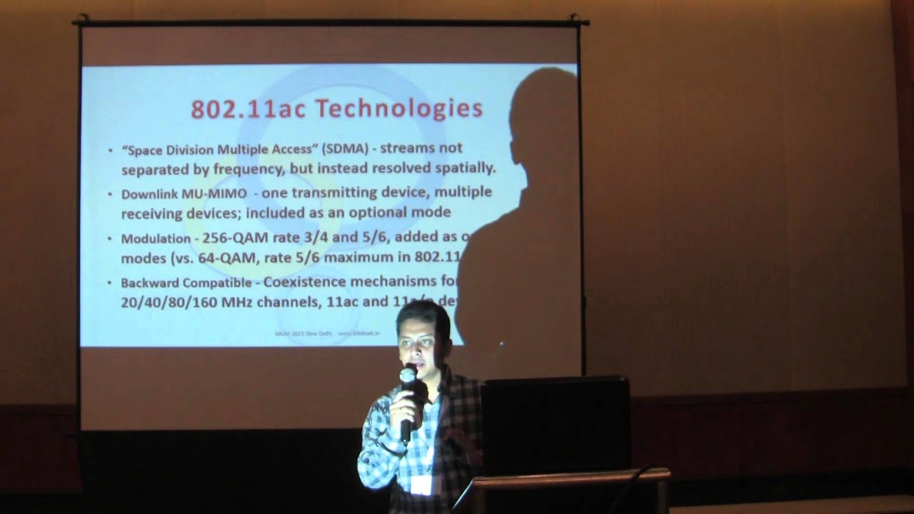 Wireless 802 11ac standard overview - YouTube