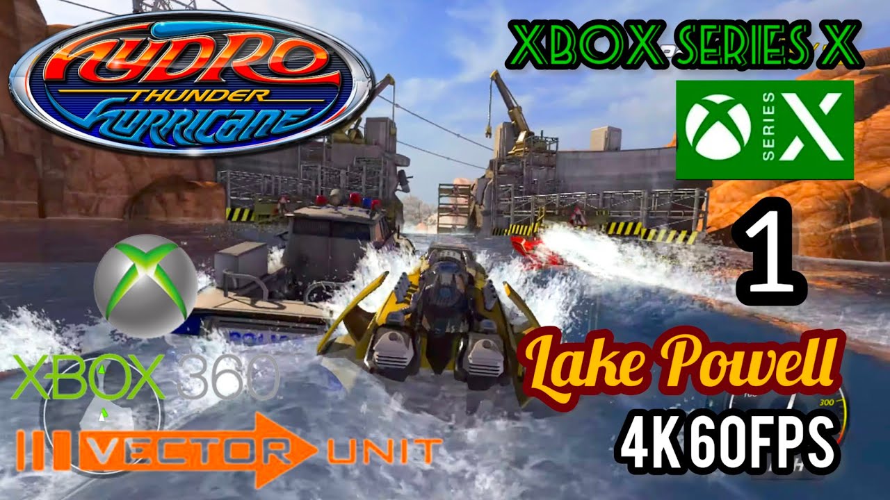Hydro Thunder: Hurricane - Gameplay Part 1 [Lake Powell (Novice ...