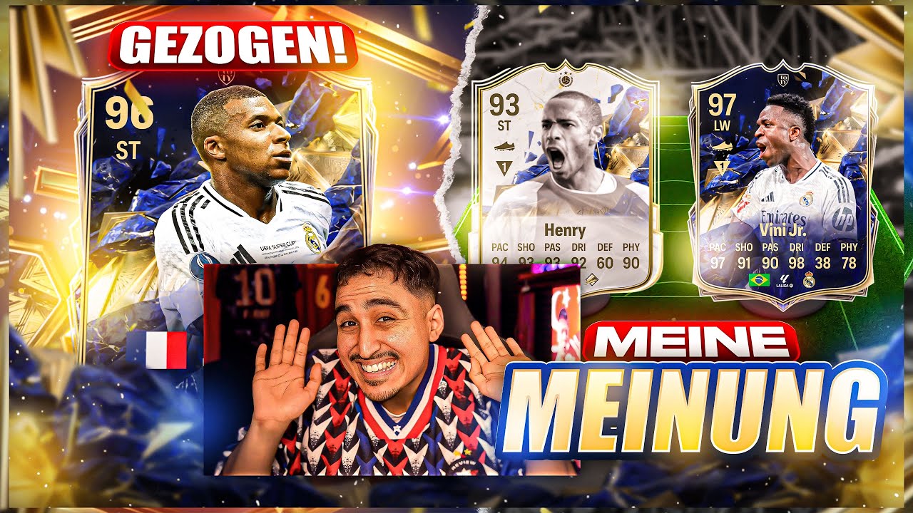 ICH HABE MBAPPE TOTY GEZOGEN!😍 VINI TOTY & HENRY TOTY ICON IN DER WL ...
