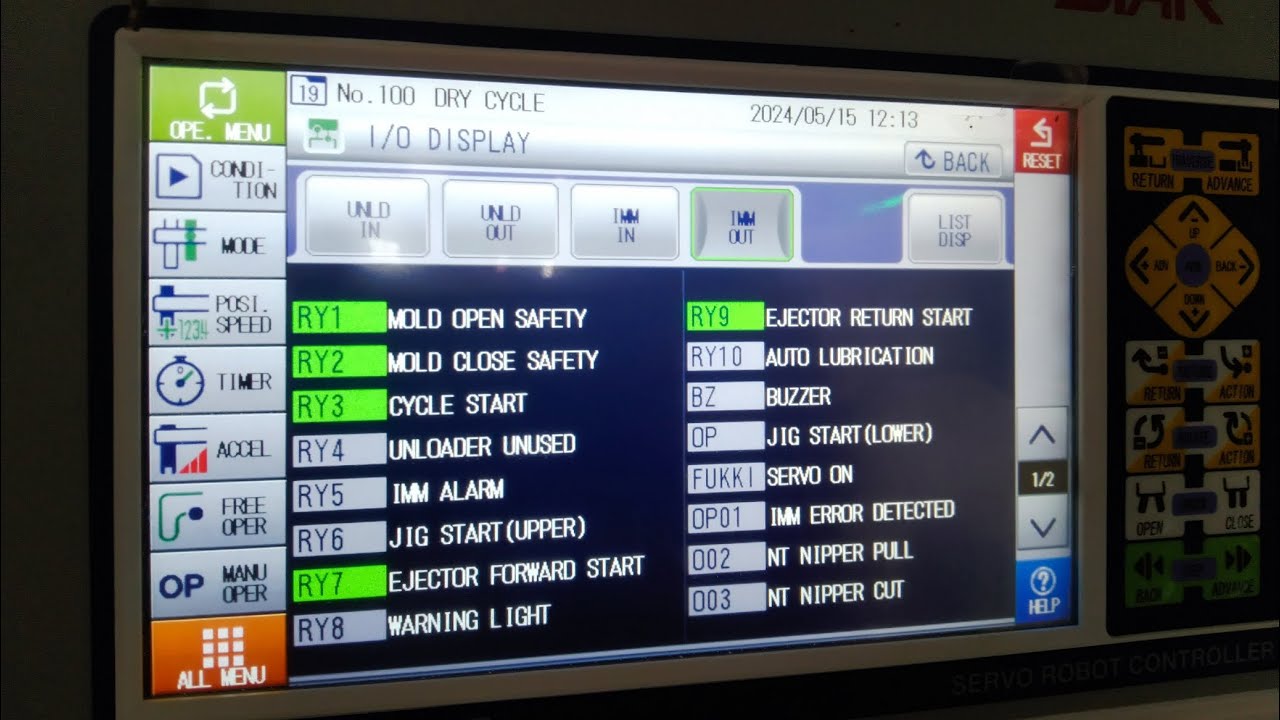 ⭐ Star Seiki Robot Parameters ll Stec NC-3 #robot #pendents #automation ...