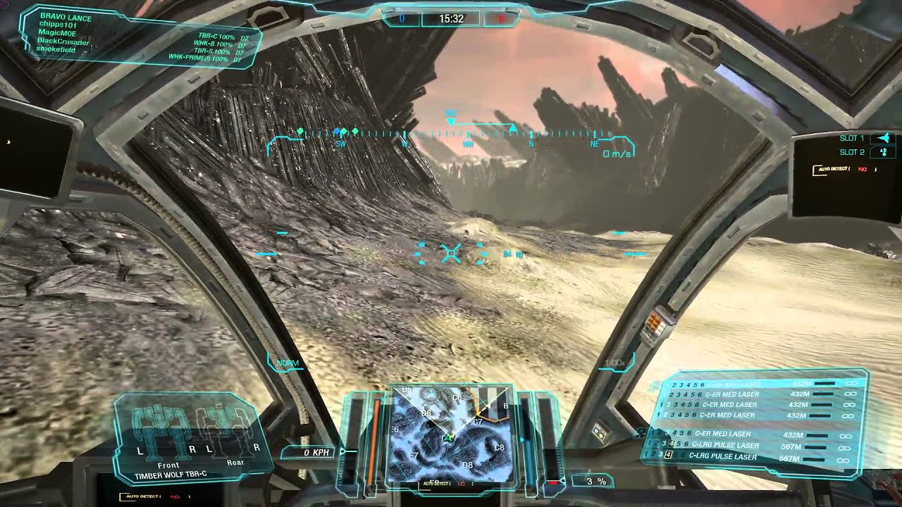 STD vs RRB Clan vs Inner Sphere drop 3 - YouTube