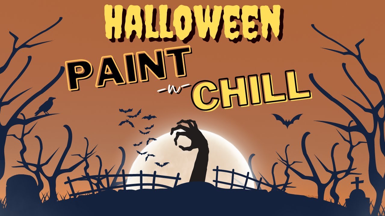 🔴 LIVE Paint n Chill || Halloween Hangout - YouTube