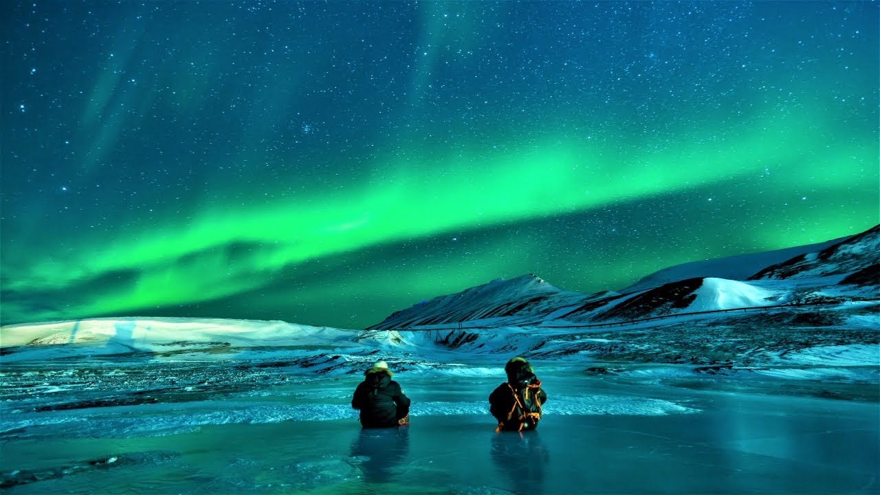 Arctic Winter Video | Relaxing Meditation Music & Moving Art - YouTube