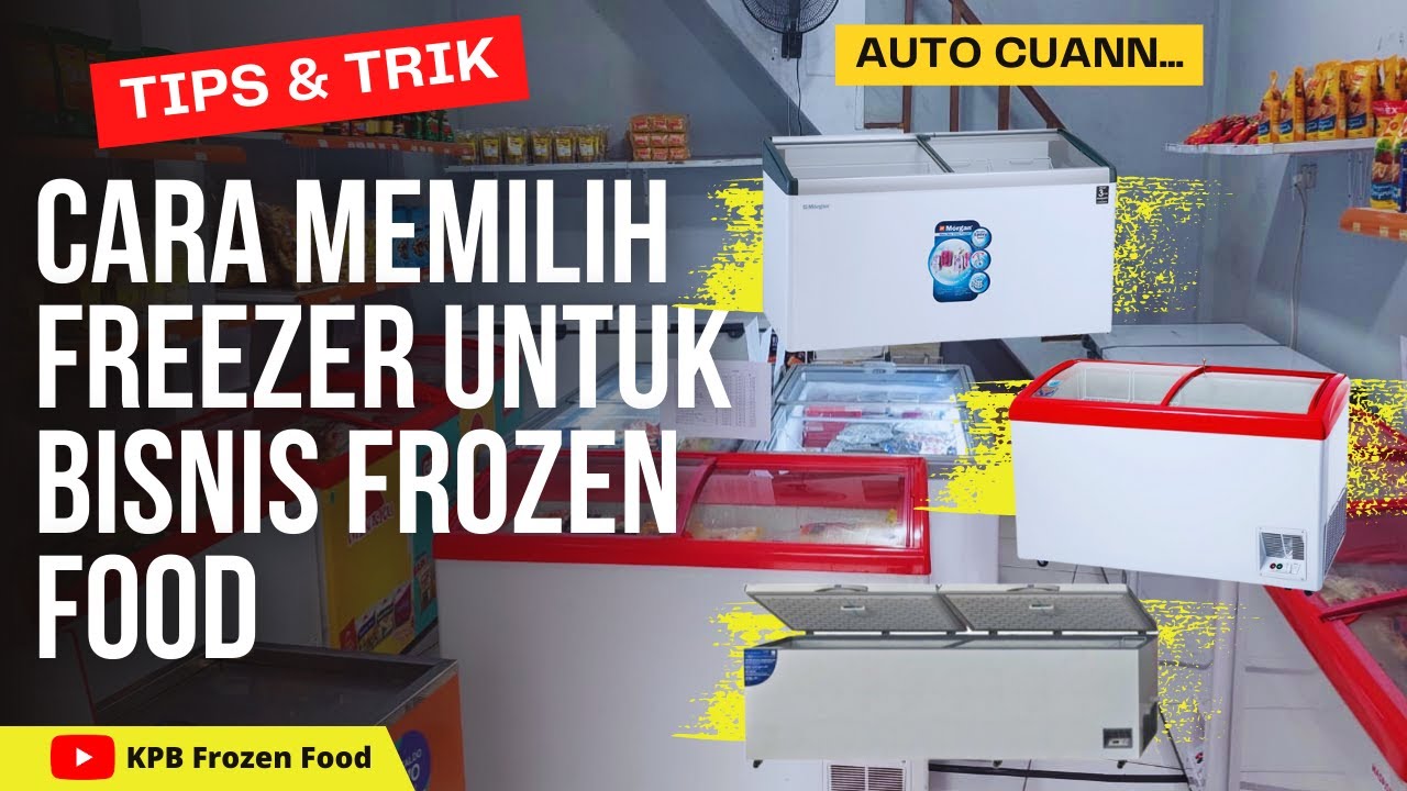 CARA MEMILIH FREEZER UNTUK MEMULAI USAHA FROZEN FOOD!!! - YouTube