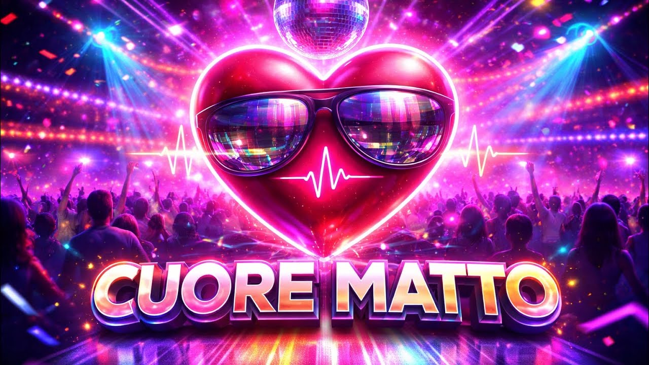 CUORE MATTO REMIX (LITTLE TONY) - DANCE COMMERCIALE/EURODANCE - YouTube