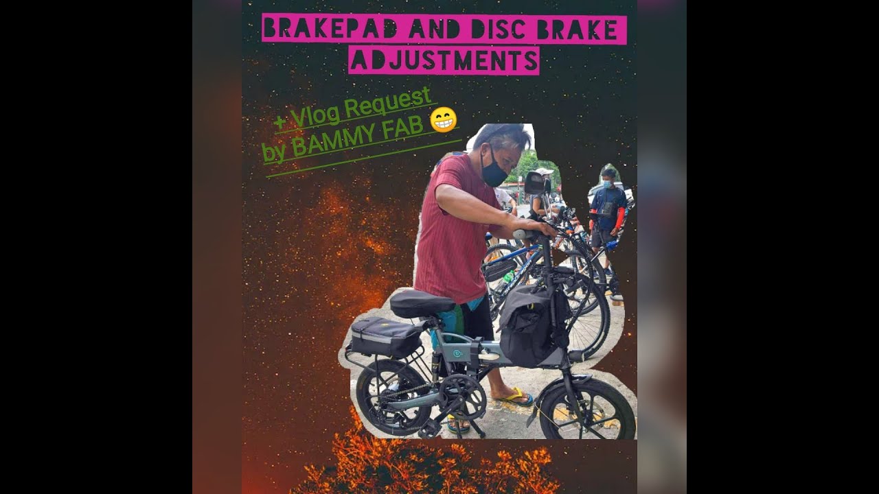 FIIDO D2S Mechanical Disc Brake Adjustments + Handlebar Accessories - YouTube