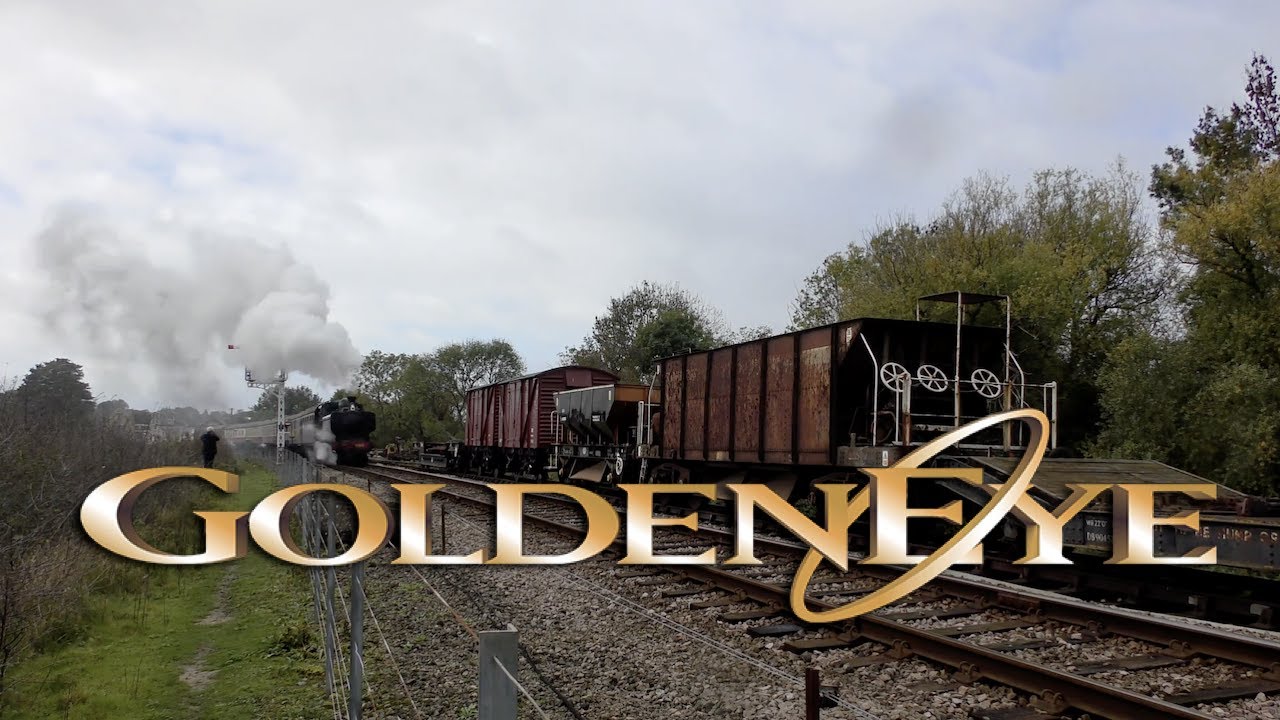 GoldenEye 007 - Depot & Train (Movie🆚Real Life) - YouTube