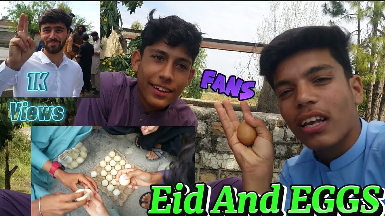 Eid Mabarak This My For Eggs And form village Eid😍|NihalRaza VLOGS ...