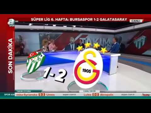 Erman Toroğlu Takım oyunu: Bursa 1-2 Galatasaray Maçı Yorumu