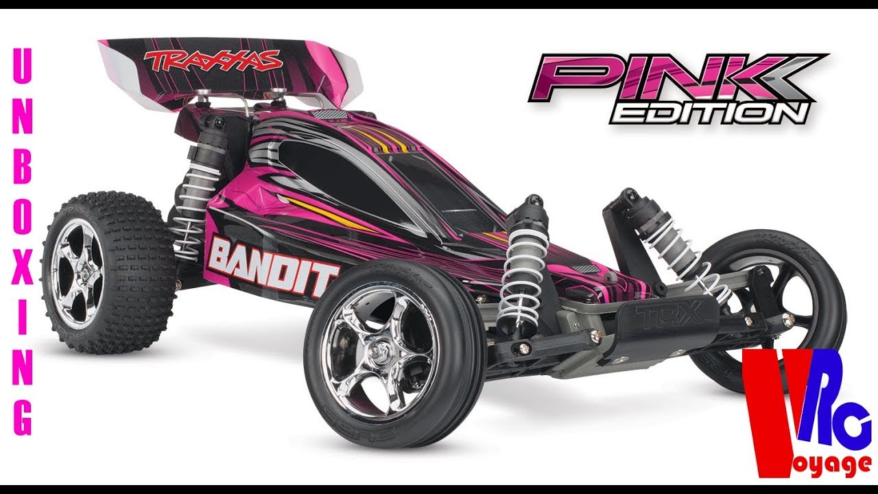 The unboxing of a TRAXXAS BANDIT - YouTube