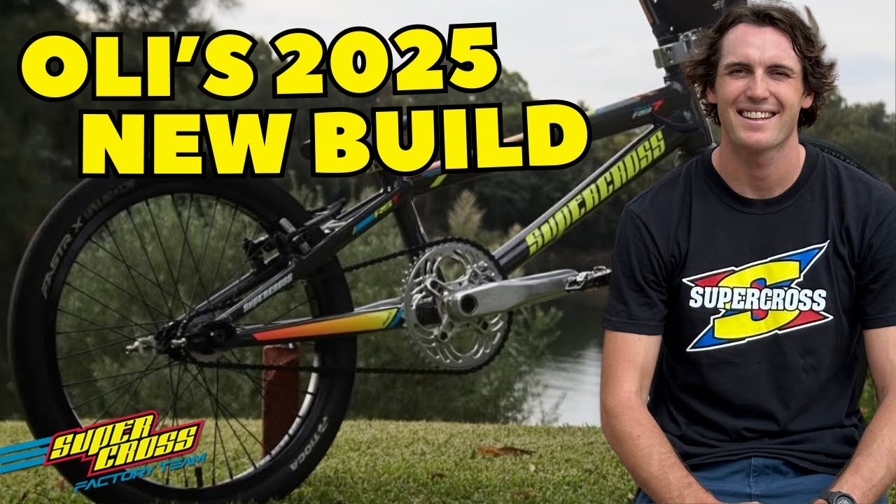 Oliver Moran's new 2025 Pro BMX Racing Bike Full Build Video ...