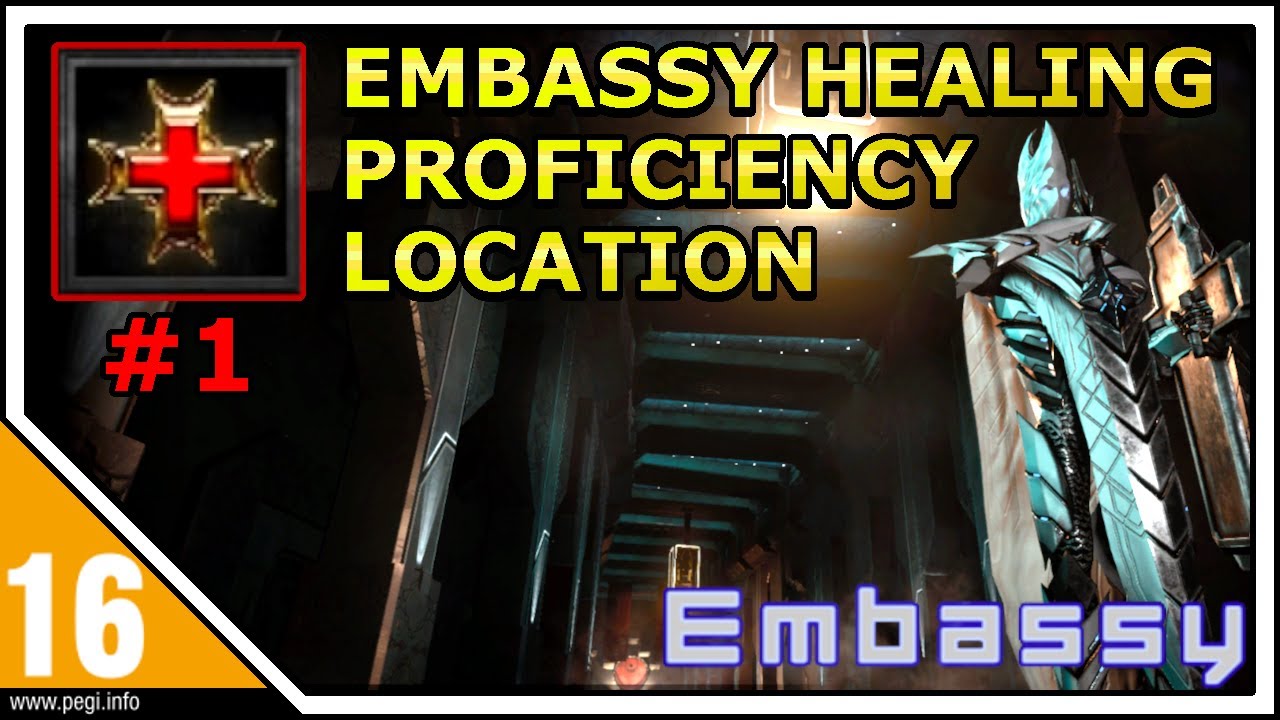 𝐇𝐄𝐋𝐋𝐏𝐎𝐈𝐍𝐓 Healing Proficiency Locations -Embassy- [Healing Location ...