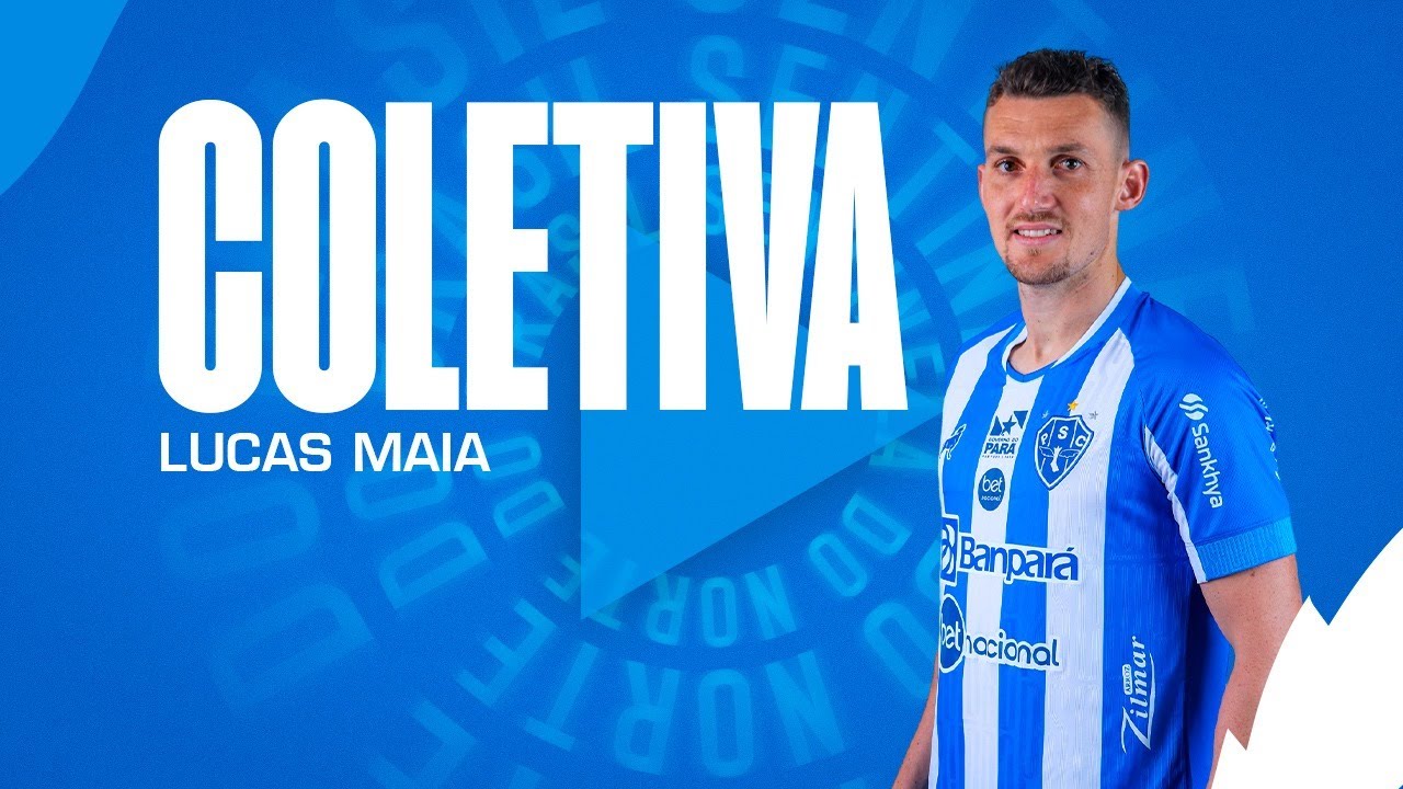 #PapãoTV: COLETIVA DO ZAGUEIRO LUCAS MAIA - 13/06/2024 - YouTube