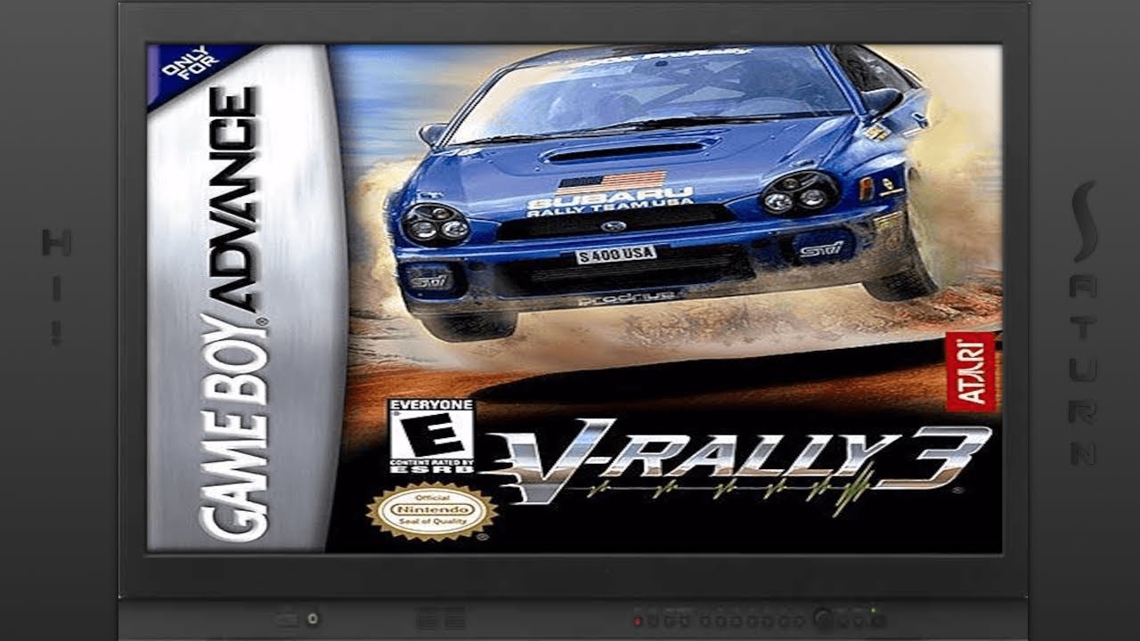 Test V Rally 3 (GBA) Français - YouTube