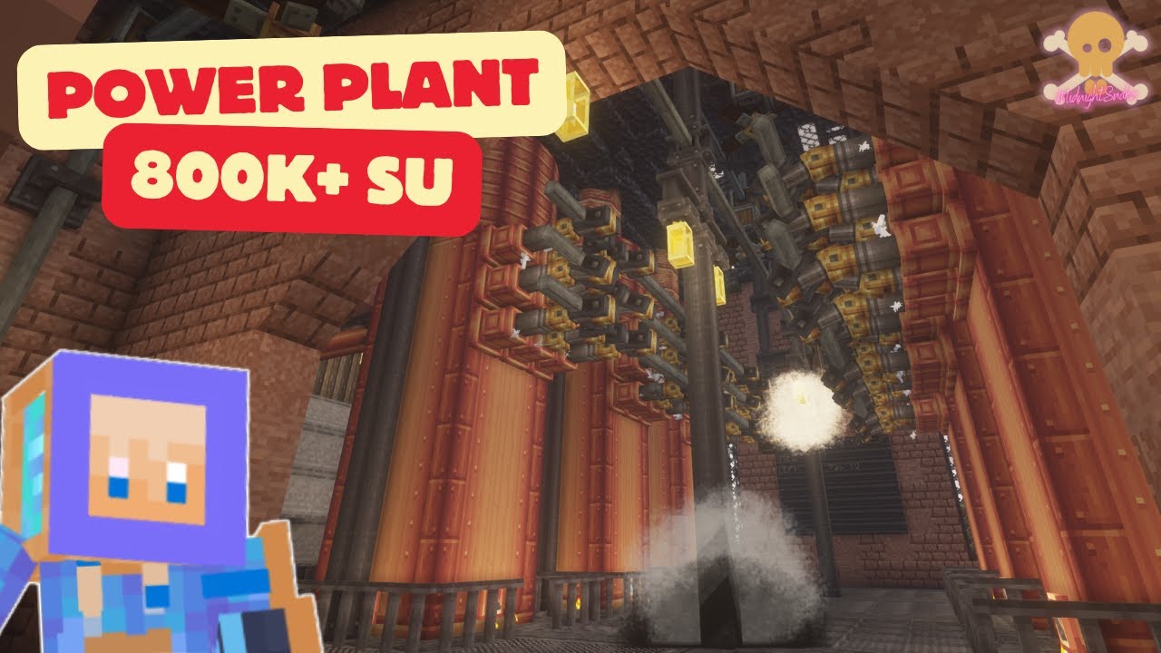 I Built a 800k+ SU Power Plant in Minecraft Modded and Here's What Happened - YouTube
