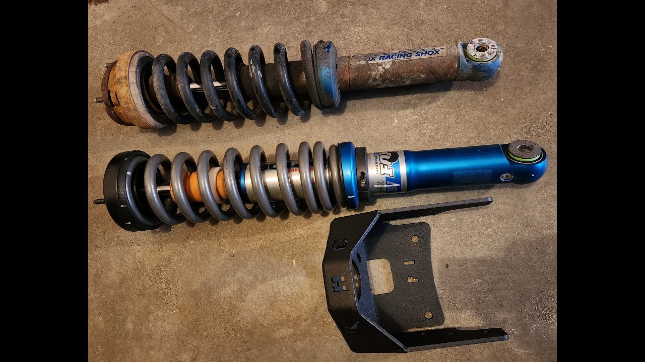 Gen 1 Raptor to Gen 2 Front Shock Conversion - YouTube