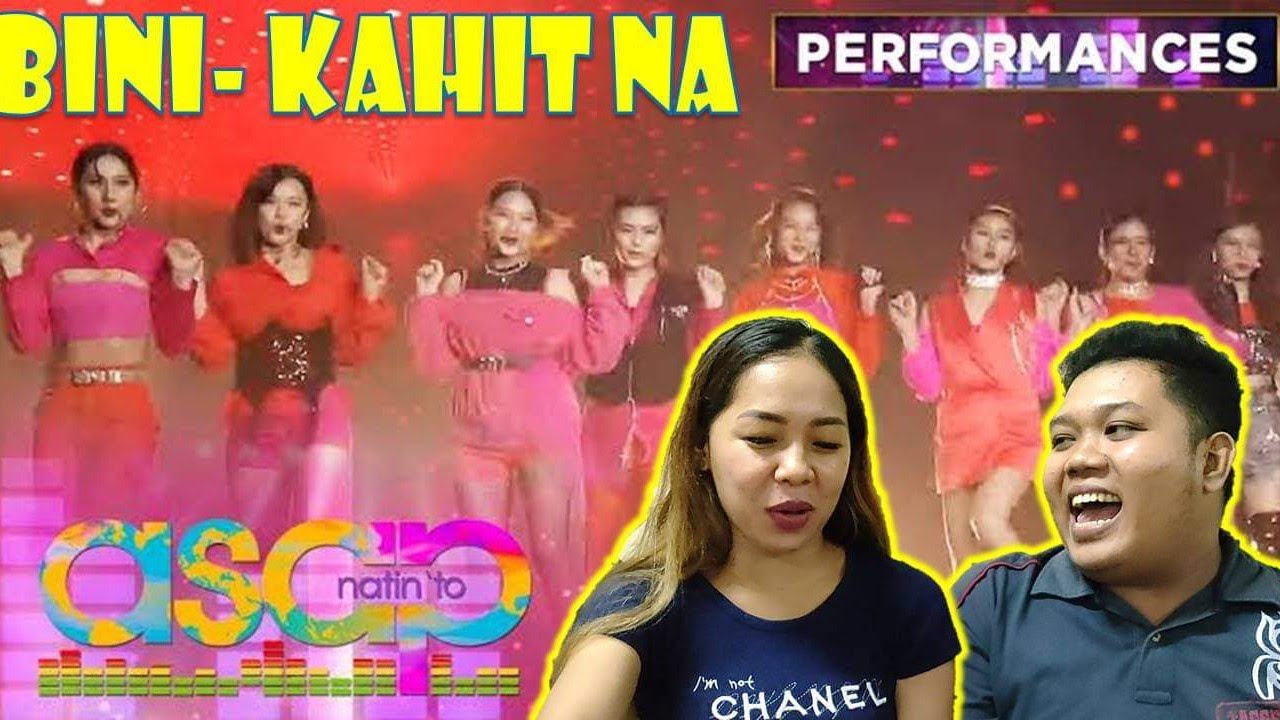 BINI "Kahit Na" ASAP Performance (Super Kilig plus Laughtrip!!!) - YouTube