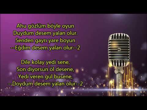 AHU GÖZLÜM - ORHAN GENCEBAY - ALTYAPI