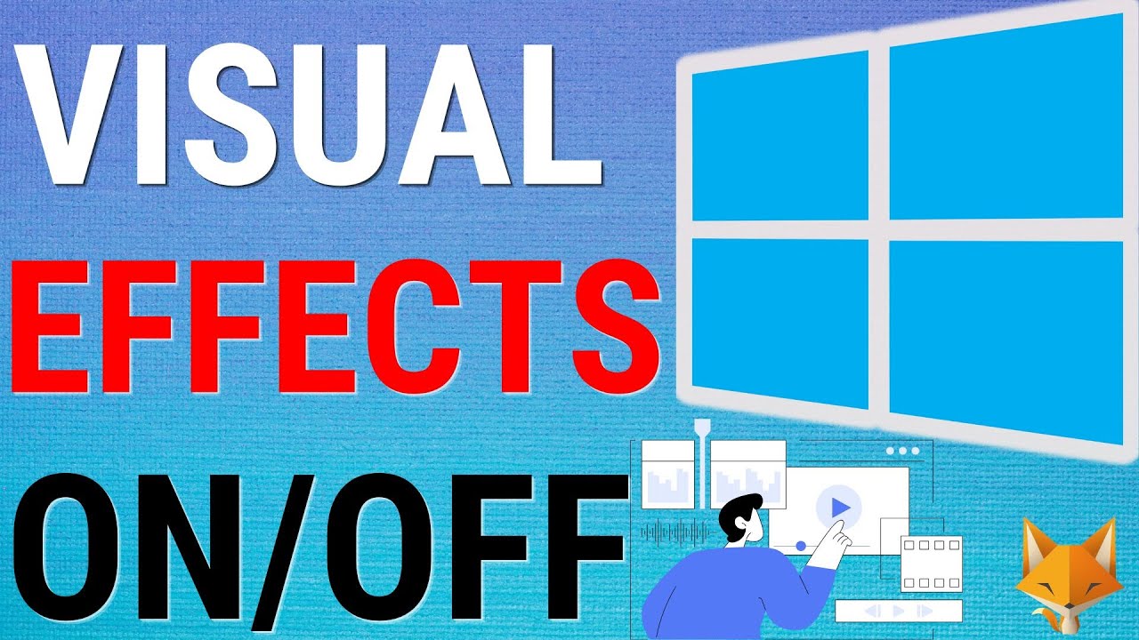 Windows 11: Turn Visual Effects On/Off - YouTube