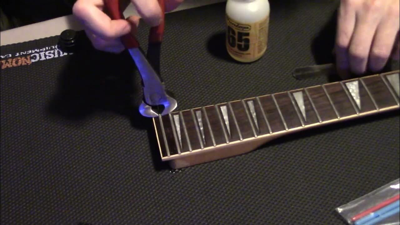 How To Remove Frets From A Guitar Or Bass Neck With Binding Easy Step how-to-remove-frets-from-a-guitar-or-bass-neck-with-binding-easy-step