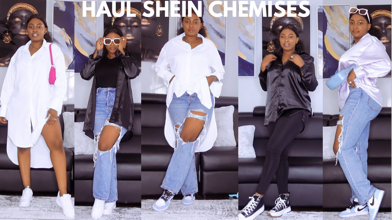 HAUL SHEIN | PRESENTATIONS DES CHEMISES ET SACS DE SHEIN | Aminamya ...