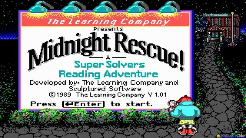 Super Solvers: Midnight Rescue! gameplay (PC Game, 1989) - YouTube