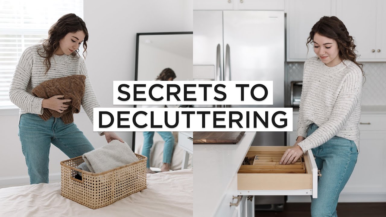 How To Start DECLUTTERING 📦 | 7 Steps To Simplify & Declutter Your Home ...